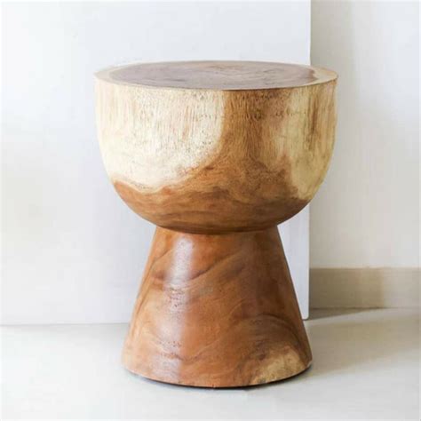 Jual Stool Kursi Meja Taman Pojok Meh Suar Trembesi Furniture Lancar