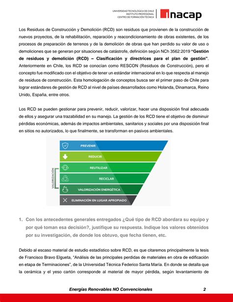 SOLUTION An Lisis De Un Material Critico Definido Como Rcd Y