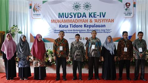 Musyawarah Daerah Ke IV Muhammadiyah Dan Aisyiyah Kota Tidore Resmi