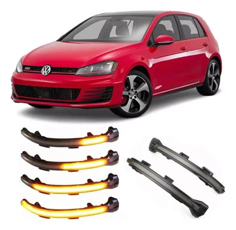 Seta Sequencial Pisca Retrovisor Led Golf Gti Mk Jetta Gli Frete Gr Tis