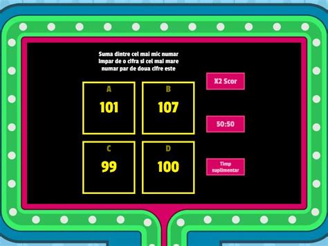 Test Clasele 1 4 Gameshow Quiz