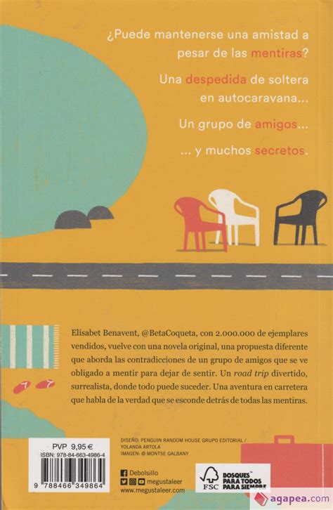 TODA LA VERDAD DE MIS MENTIRAS ELISABET BENAVENT 9788466349864