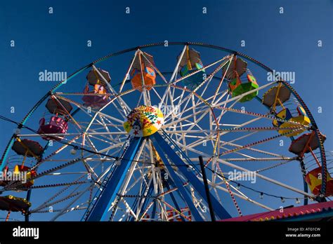 The Ferris Wheel Luna Park Fairground Scarborough Harbour North