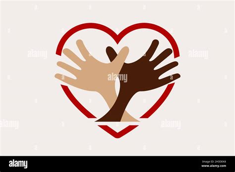 No To Racism Stop To Racism And Discrimination A Heart Of Different