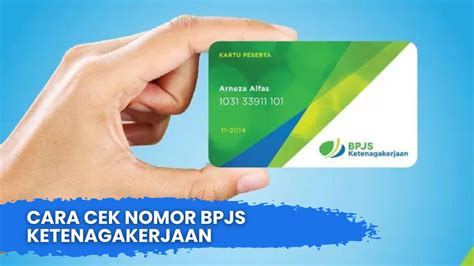 Cara Cek Nomor BPJS Ketenagakerjaan Geograf
