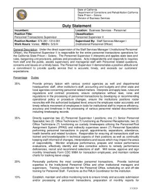 Fillable Online California Department Of Corrections And Rehabilitation