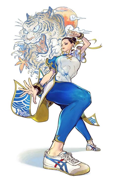Onitsuka Tiger And Street Fighter 6 Collaboration Chun Li Chun Li