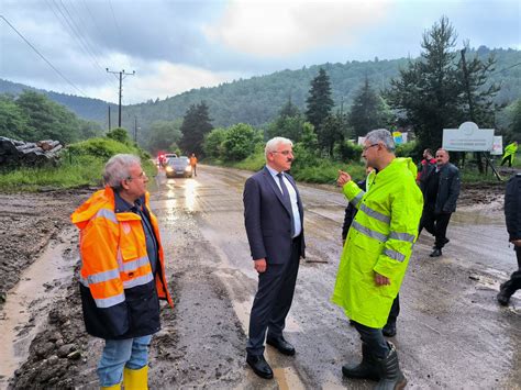 T C Bolu Valiliği on Twitter Şiddetli yağışa bağlı meydana gelen
