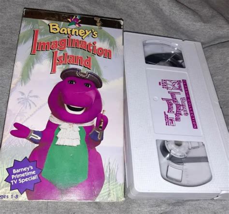 Barney Imagination Island Classic Collection Vhs Video Tape Vtg Sing