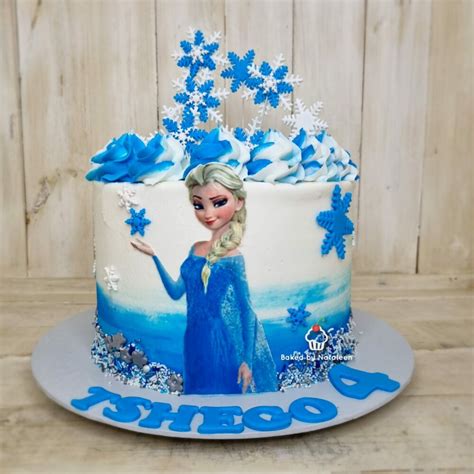 Elsa Frozen Birthday Cake Baked By Nataleen