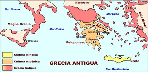 en un mapa de grecia señala la region atica la peninsula del peloponeso