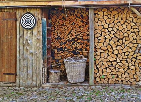 Le Bois De Chauffage Comment Construire Un Abri