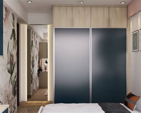 Compact Sliding Door Wardrobe Design Livspace