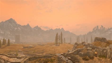 Skyrim Se Whiterun Sunset Youtube