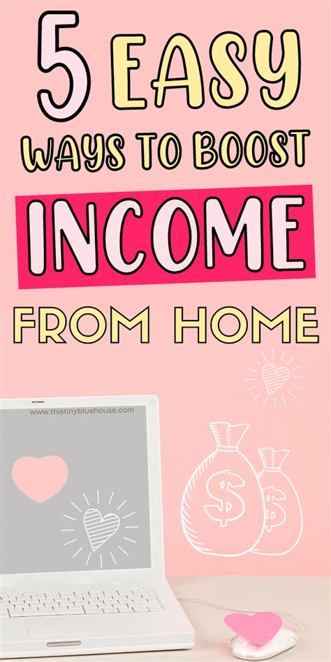 Easy Ways To Supplement Your Income From Home This Tiny Blue House