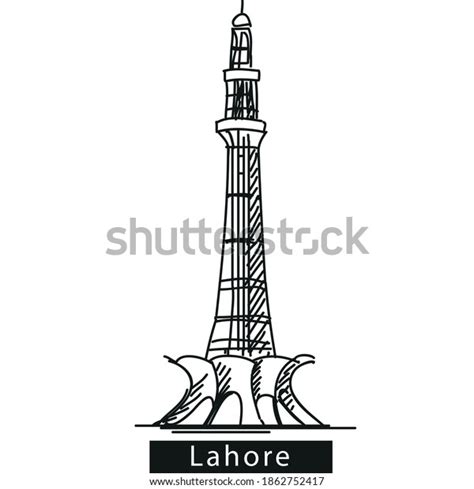 Minar E Pakistan Vector Over 1 330 Royalty Free Licensable Stock