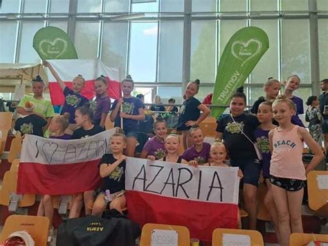 Mażoretki Azaria z Piekar Śląskich na podium Mistrzostw Europy w