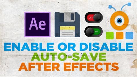 How To Enable Auto Save In After Effects YouTube