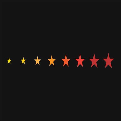 Vector De Logotipo De Estrella Dorada Con Fondo Negro Vector Premium