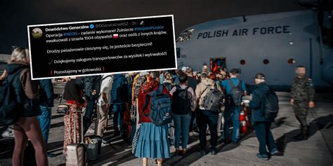 Ewakuacja Polaków z Izraela zakończona Zadanie wykonane