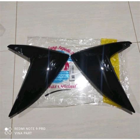 Jual Sayap Tebeng Cover L R Vario 110 Fi Esp Remot K46 Hitam Putih