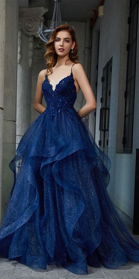 Blue Wedding Dresses 21 Dreamy Styles To Inspire You Robe De Bal