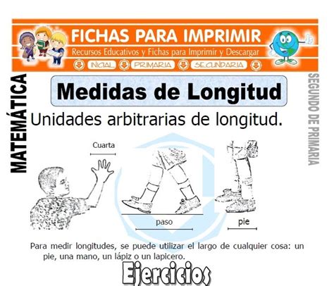 Medidas De Longitud Para Segundo De Primaria Fichas Para Imprimir