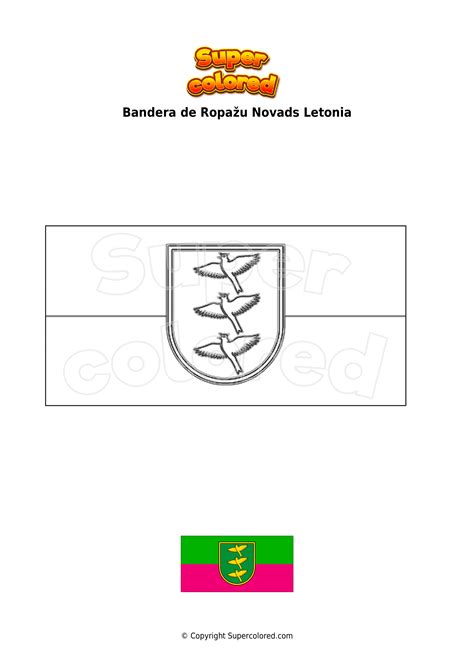 Dibujo Para Colorear Bandera Del Departamento De Juti Vrog Nbkomputer
