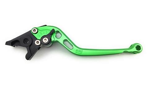 Green Long CNC Brake Clutch AVDB Levers Pair YAMAHA YZF R1 YZF R1 RN19