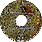 ½ Penny George V British West Africa Numista