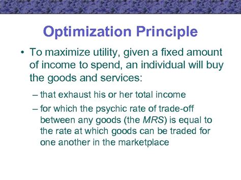 chapter 4 utility maximization and choice microeconomic theory