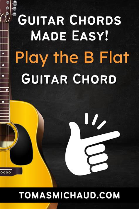 B Flat Guitar Chord Acoustic Guitar Chords Guitar Songs Guitar
