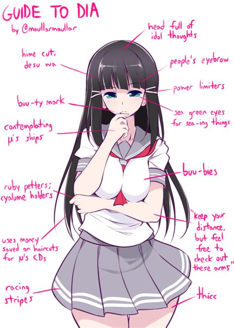 Kurosawa Dia Love Live And More Drawn By Maullarmaullar Danbooru