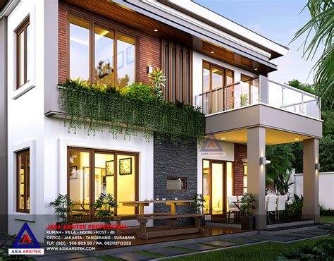 Jasa Arsitek Desain Villa Mewah Private House Di Ciampea Bogor