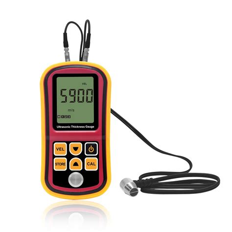 Signstek Medidor de espesor ultrasónico digital rango de 1 2 225