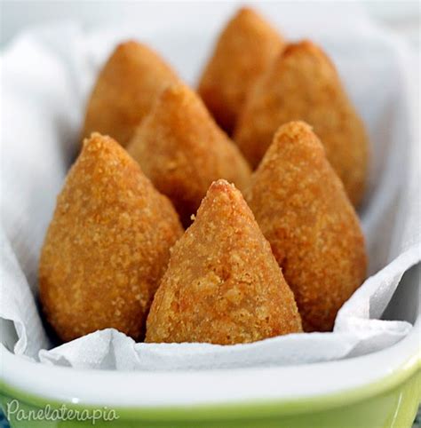 Coxinha De Frango Catupiry Panelaterapia