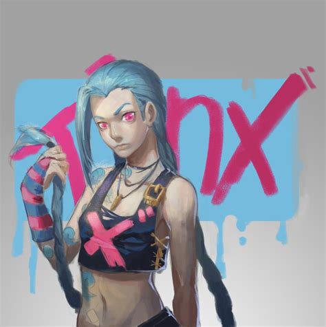 Jinx League Of Legends Drawn By Hei Yaoshui Danbooru