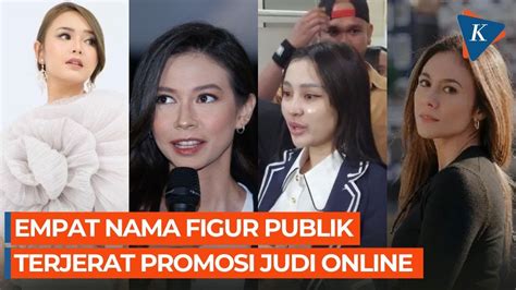Deretan Figur Publik Terjerat Promosi Judi Online Siapa Saja Youtube