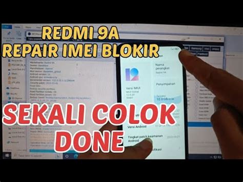 Repair Imei Xiaomi Redmi A Imei Terblokir Via Dft Pro Permanen Dual