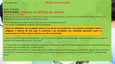 Calam O Escribimos Un Articulo De Opini N