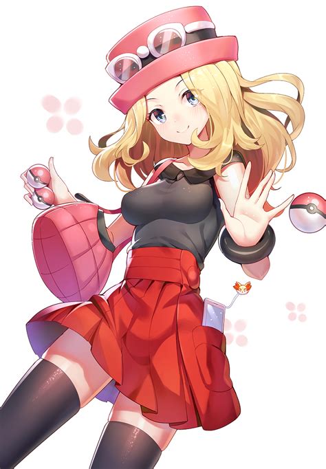 Serena Pokemon And 1 More Drawn By Ririko Zhuoyandesailaer Danbooru