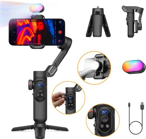 Amazon Hohem ISteady Mobile Kit Premium Vlogging Combo Gimbal