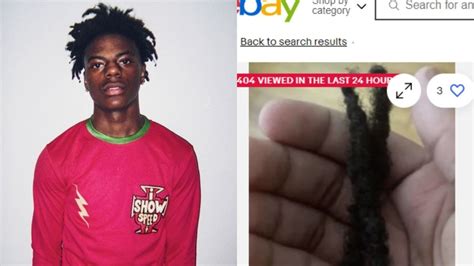 Ishowspeed S Hand Picked Hair Spotted On Ebay Bids Is It Real