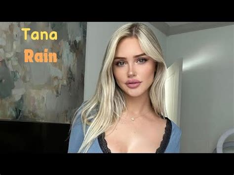 Tana Rain American Model Instagram Influencer Bio Info YouTube