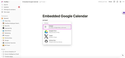 How To Embed Google Calendar In Notion