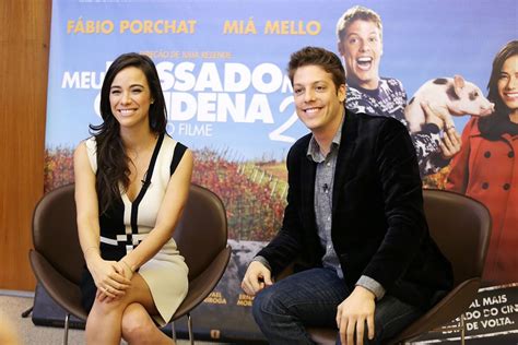 Foto Fábio Porchat e Miá Mello estão o casamento em crise em Meu