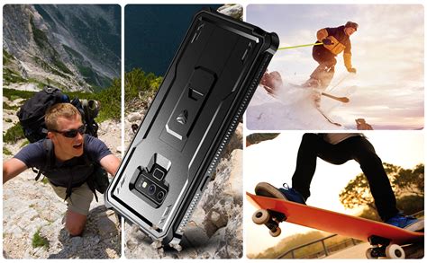 Dexnor Compatible With Samsung Galaxy Note 9 Case With Built In Screen