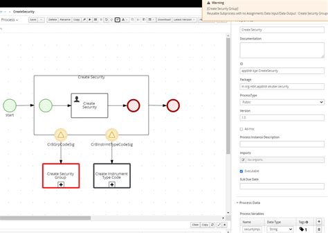 Jbpm How Can I Connect An Embedded Or Reusable Sub Process Back To A