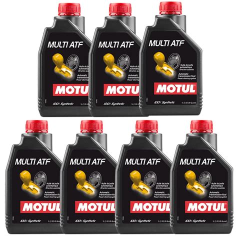 Kit Oleo Motul Multi ATF Cambio Automático Sintetico 7 Litros Moto Auto