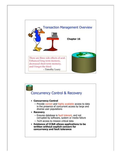 transaction and concurrency control pdf